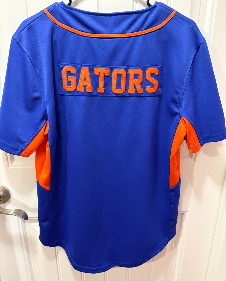 Rare UF Orange and Blue Florida Gators Logo Colosseum XL Youth Baseball ...