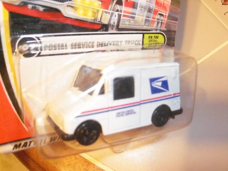 MATCHBOX Postal SERVICE Delivery TRUCK USPS NEW on card | eBay