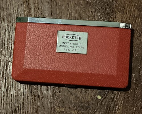 VINTAGE 1965 'POCKETTE' Instafocus Sport Glass Binoculars Model NO.2379 ...