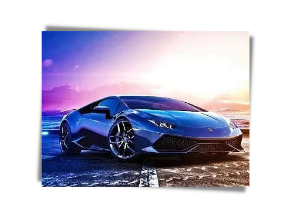 Blue Diamond Lamborghini