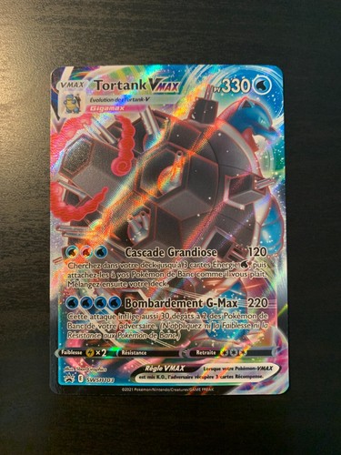 Carte Pokémon : Tortank Vmax SWSH103 Promo Epée & Bouclier Française ...