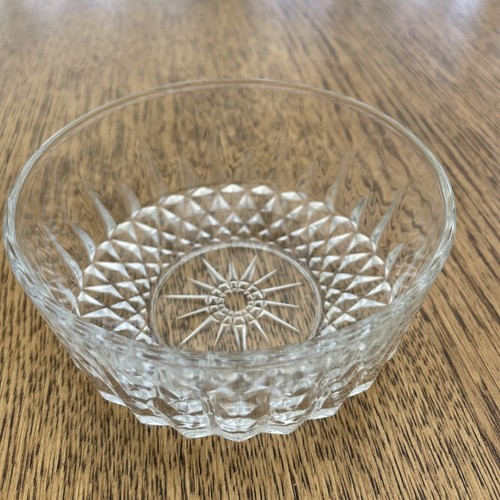 Vintage Arcoroc France Glass Bowl. Sunburst Pattern | eBay UK