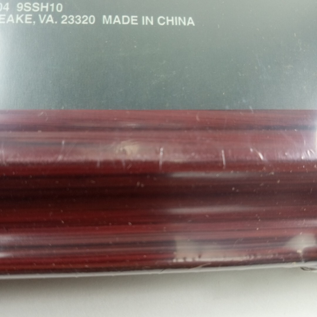 8' X 10' Red Plastic Picture Frame with Wall Mount And Free Standing ...