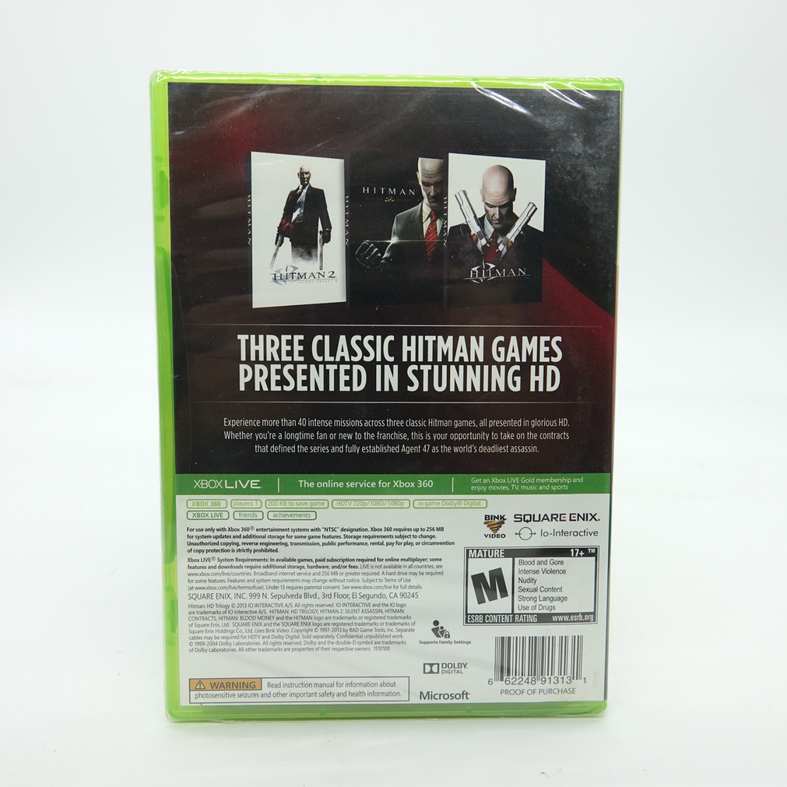 Hitman HD Trilogy (Microsoft Xbox 360, 2013) for sale online | eBay