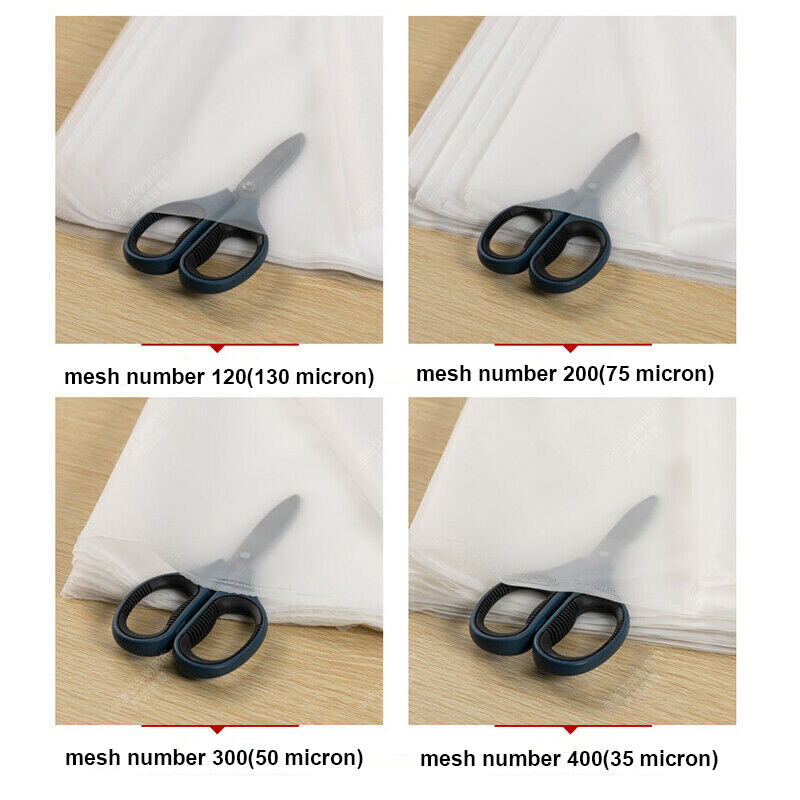 1M Mesh Nylon Fabric Fine Filter Net Material 100-500 Micron for Water ...