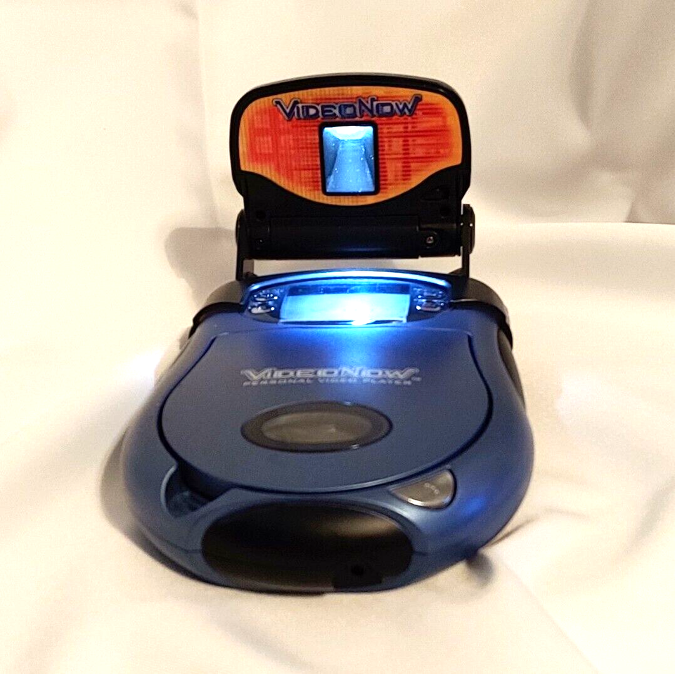 Vintage VideoNow Player, Case, Light & SpongeBob, Amanda and Demo ...