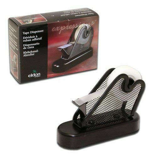 Unknown Eldon Black Metal Mesh Tape Dispenser for sale online | eBay