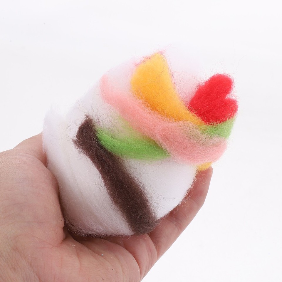 Felt Crafts Handmade Animal Ornaments Beginner Felting Kit Creative ...