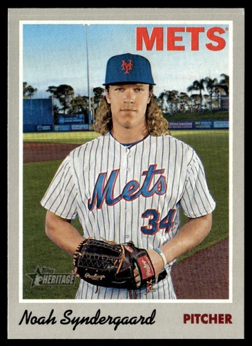2019 Topps Heritage Noah Syndergaard New York Mets #83 | eBay