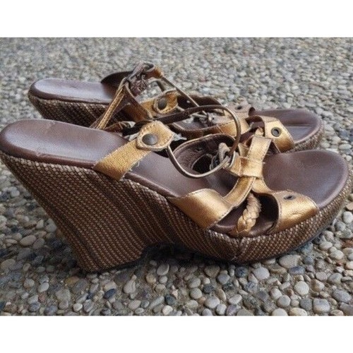 Bronze Wedges - Size 38 (Approximate US Size 7.5) | eBay