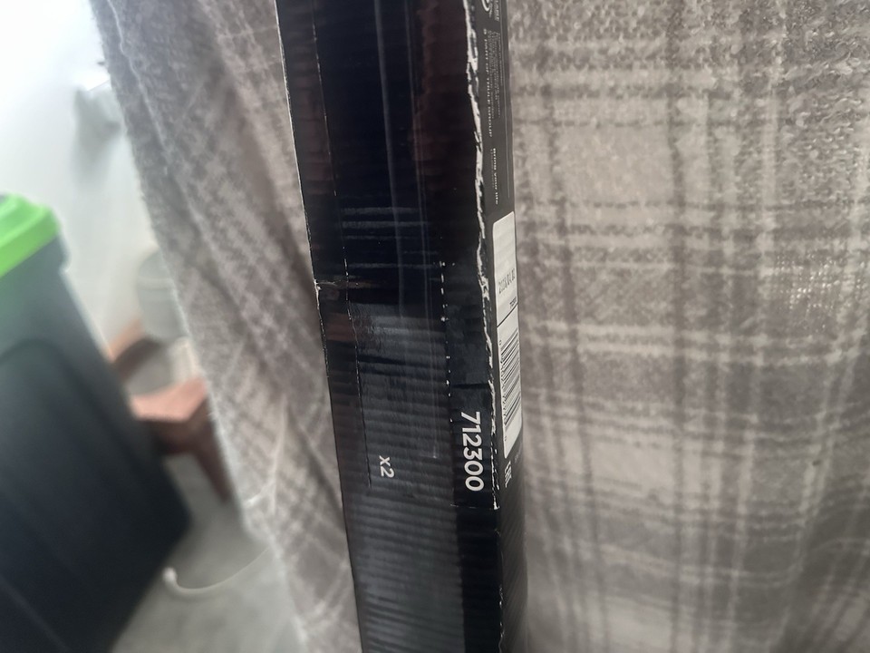 Thule 712300 SquareBar Evo 127cm Roof Bar, Pair - Black | eBay UK