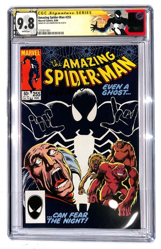Amazing Spider-Man #255 CGC 9.8 Signed Joe Rubinstein Marvel 1984 (VH ...