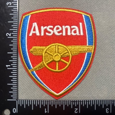 ARSENAL FC IRON ON EMBORIDERED PATCH. EPL ENGLISH PREMIER LEAGUE SOCCER ...