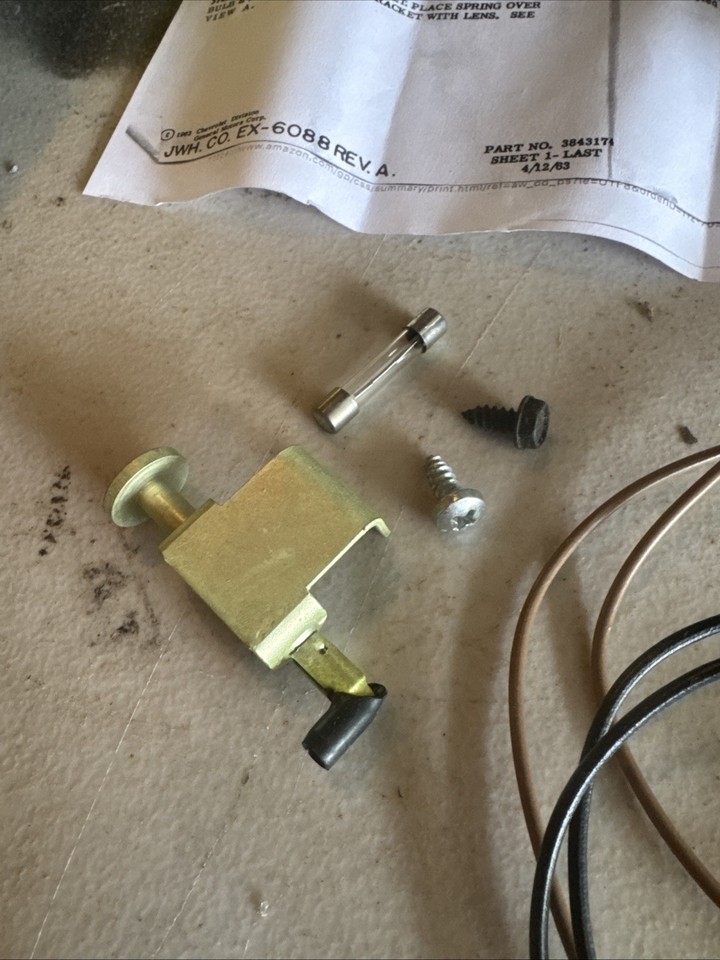 GM Chevrolet Accessories 985901 Alarm Lamp Parking Brake | eBay