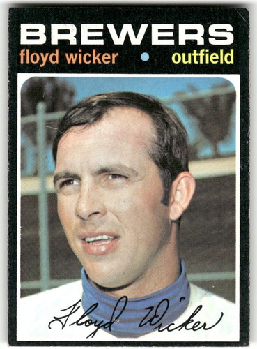 1971 Topps #97 Floyd Wicker - EX | eBay