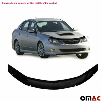 Front Bug Shield Hood Deflector Guard Protector for Subaru Impreza 2008 ...