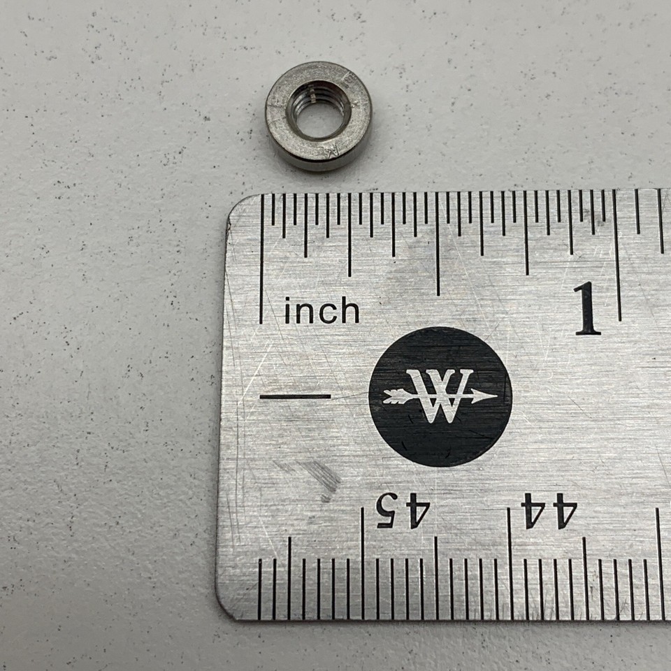 (100-Pack) PEM #8-32 Threaded Circular Insert Self Clinching Swage Nuts ...
