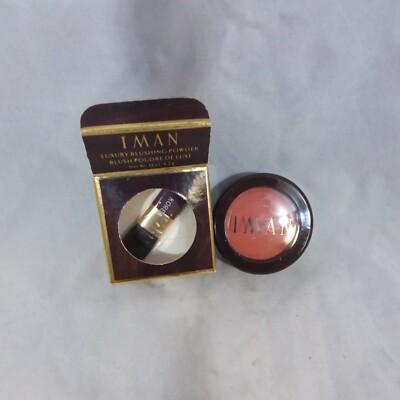 Iman luxury Blushing Powder Blush Papaya | eBay