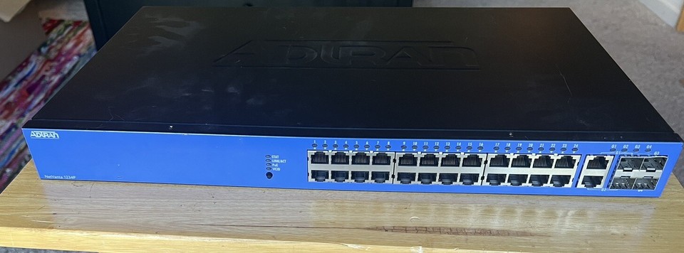ADTRAN NetVanta 1234P 2nd Gen(1702595G1) 24-Port Rack-Mountable ...