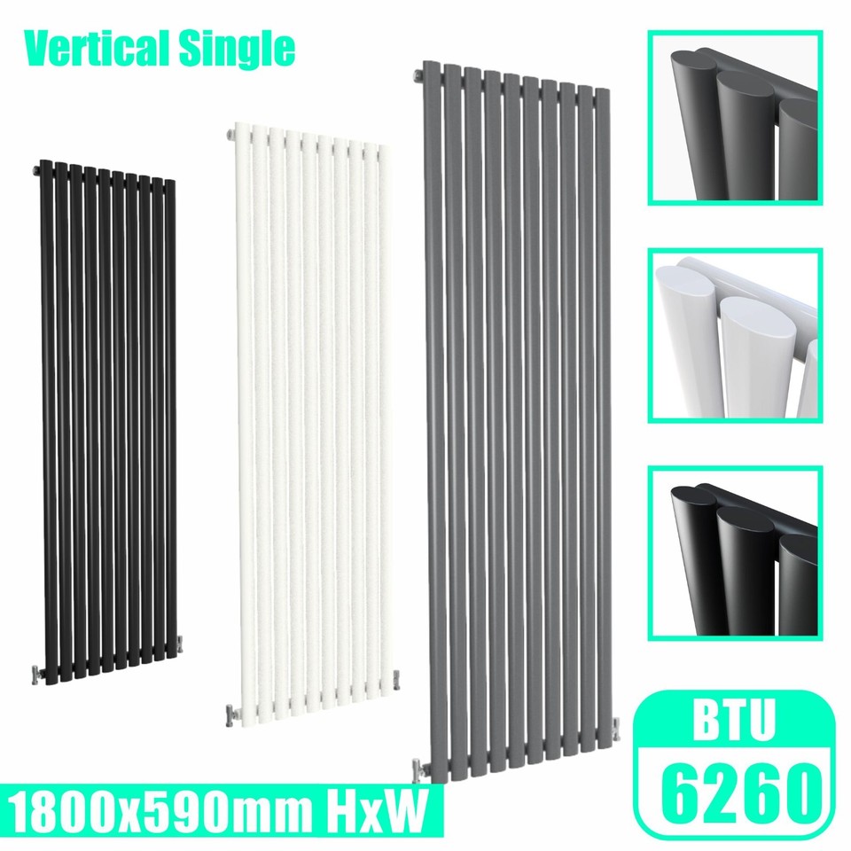 Vertical Horizontal Central Heating Radiator Traditional Oval Column ...