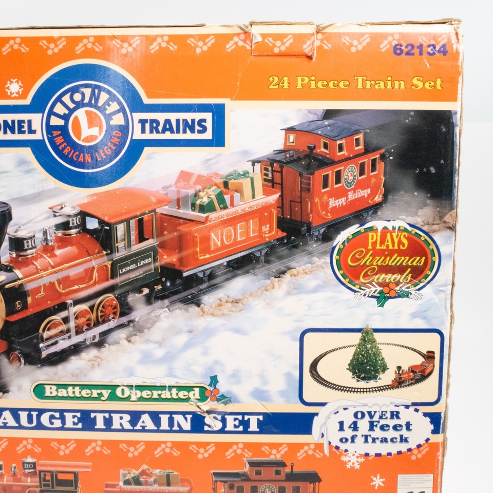 Lionel G Gauge HOLIDAY TRAIN Set COMPLETE 62134 With 14 Ft Of Track | eBay