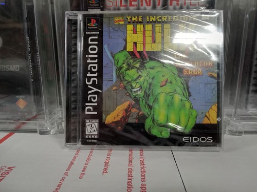 Incredible Hulk: The Pantheon Saga (Sony PlayStation 1, 1997) for sale ...