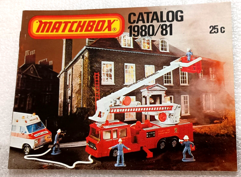 1980/81 Matchbox Cars Models Die-Cast Vehicles Mini Catalog NOS Unused ...