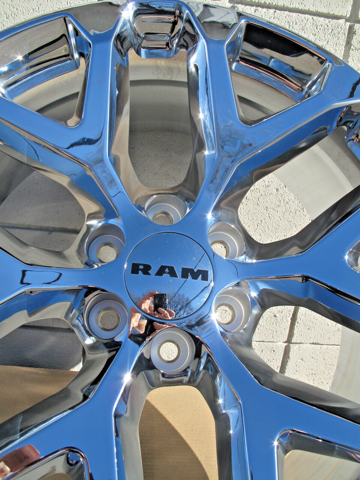 2022 RAM 1500 6 Lug 22" Chrome Wheels Rims 5668 FACTORY SPEC | Set of 4 ...