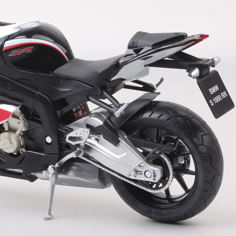 Automaxx 1/12 Scale BMW S 1000RR Super Bike Plastic Motorcycle Model ...