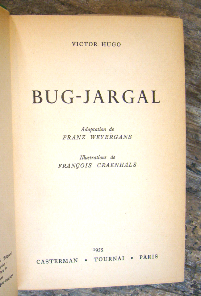 Bug Jargal ~1955 HC~ Victor Hugo Rameau Vert Haiti Revolution French ...