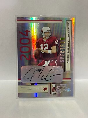 2004 Absolute Memorabilia Signature Spectrum #3 Josh McCown/300 | eBay