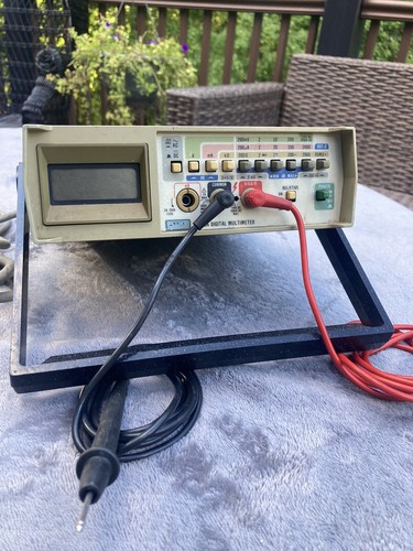 FLUKE 8050A Digital Multimeter w/ Power Cord USA Tested | eBay