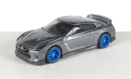 Hot Wheels loose '17 Nissan GT-R R35 grey custom wheel swap | eBay