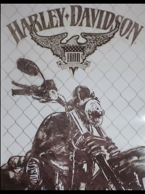 Harley Davidson Officially licensed Milwaukee Iron poster | eBay