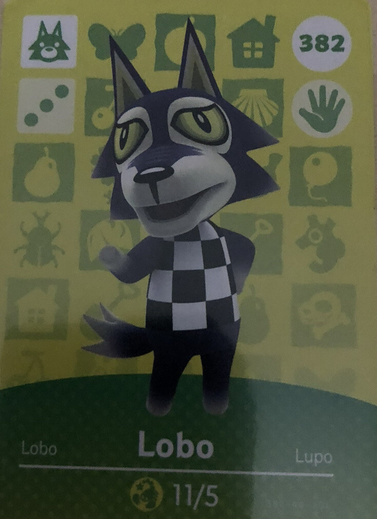 Lobo Animal Crossing