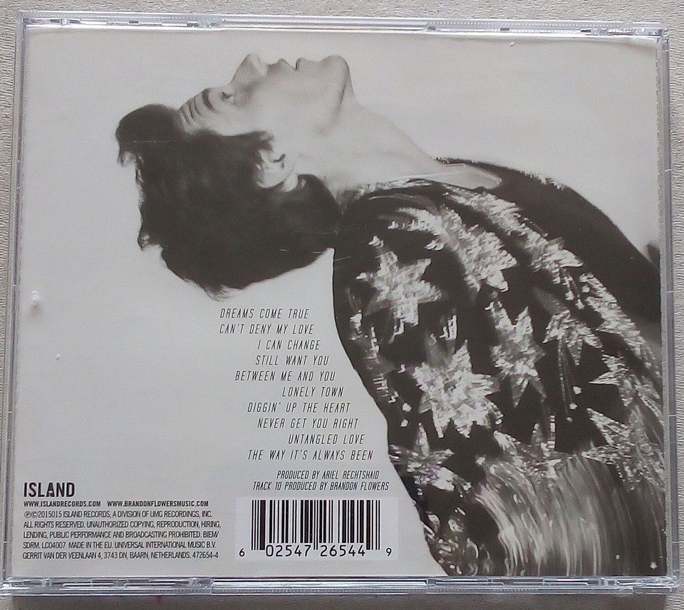 The Desired Effect Brandon Flowers CD I Can Change Still Want You 2015 ...