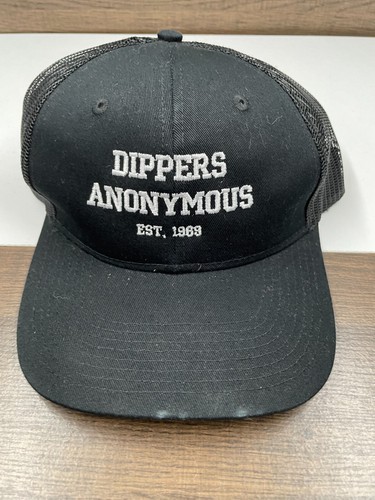 Dippers Anonymous Black Trucker Hat Cap Mesh Snap Back | eBay