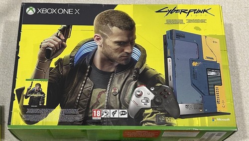 Xbox One X Cyberpunk 2077 Limited Edition Console Bundle - 1TB No Game ...