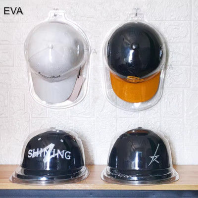 4 X Plastic Baseball Cap Transparent Protectors or Display Case ...