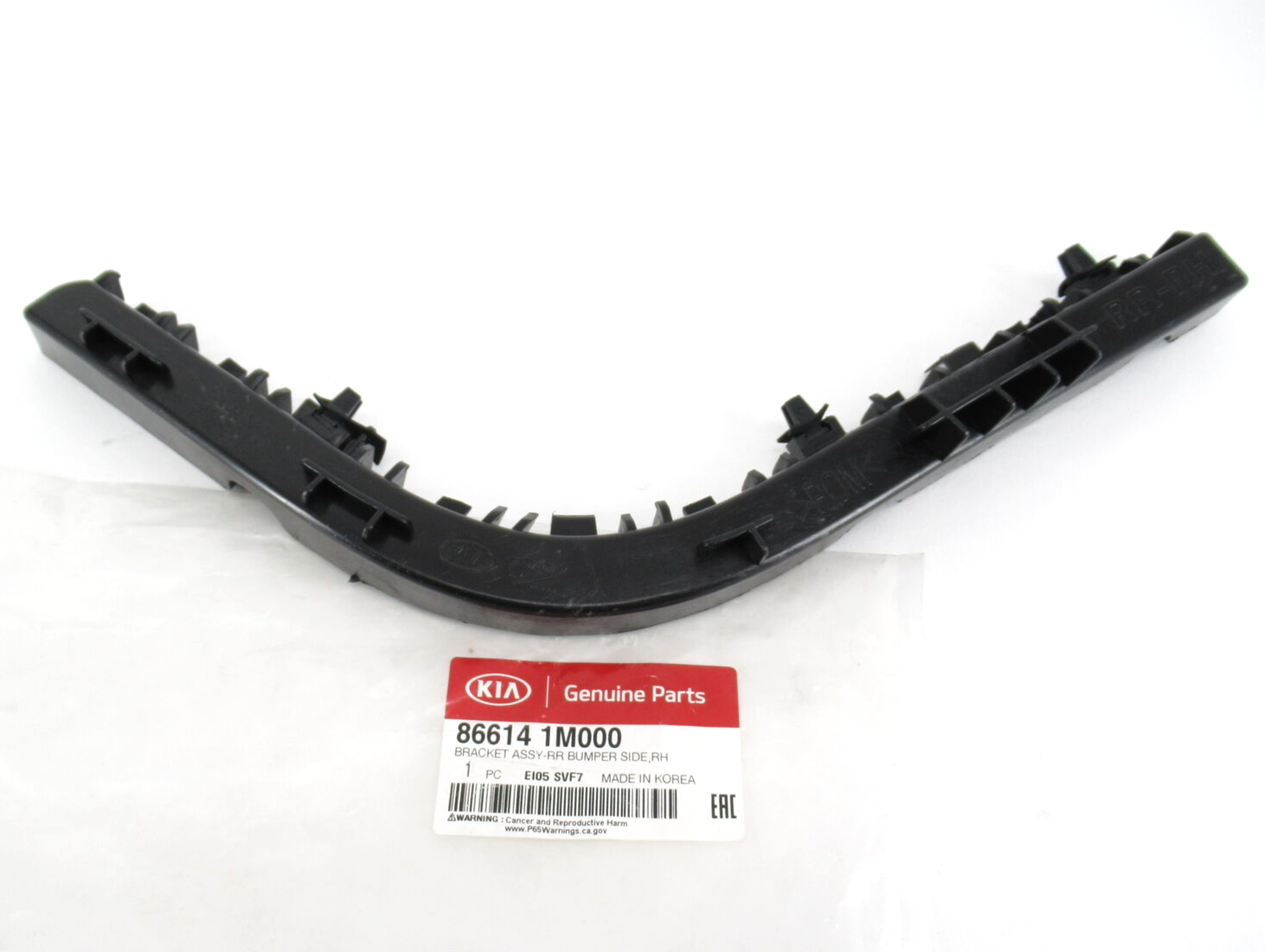 Genuine OEM Kia 86614 1M000 Passenger RH Rear Bumper Bracket 2010-2013 ...