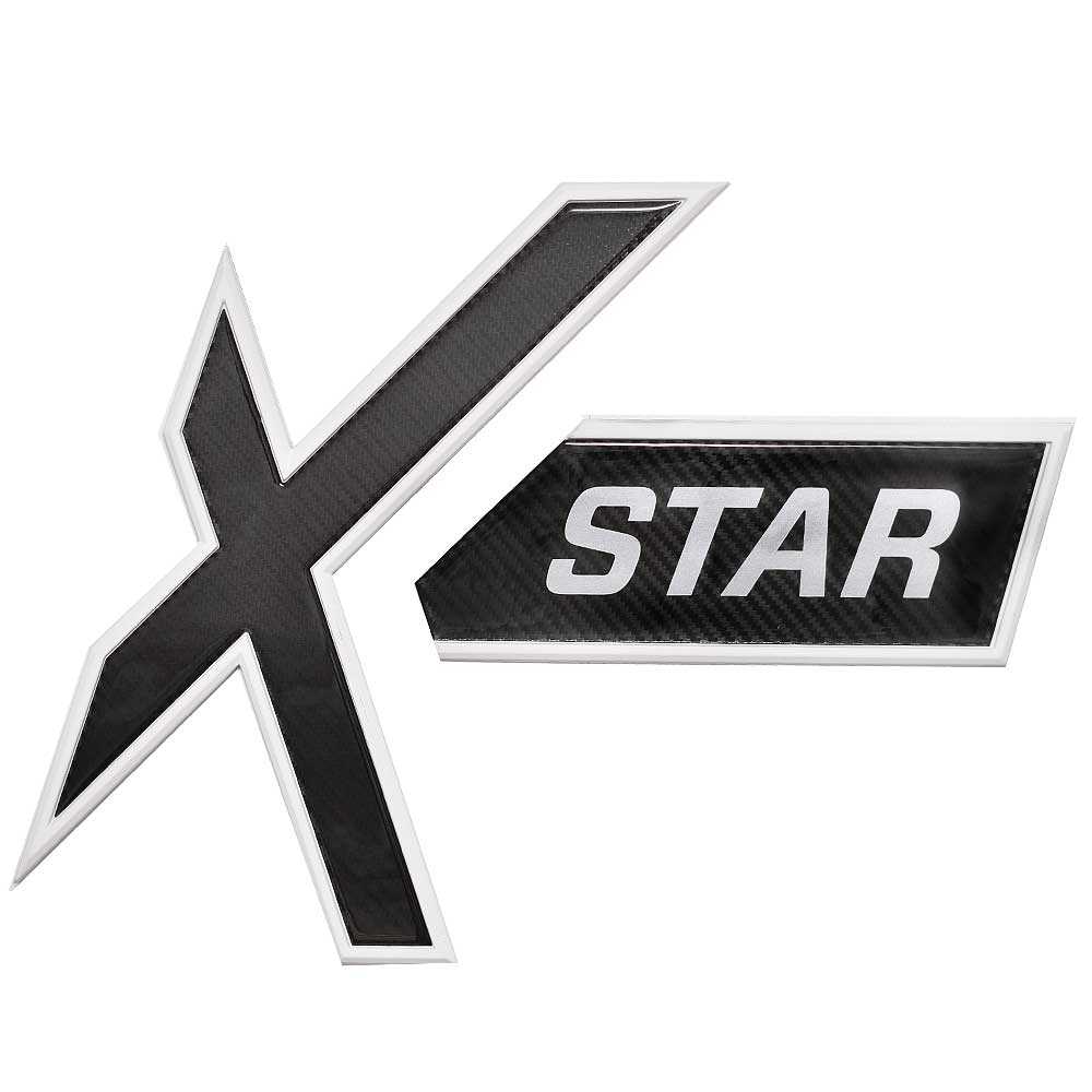 MasterCraft Boat Raised Decal Emblem 7502101 | X Star White Black | eBay