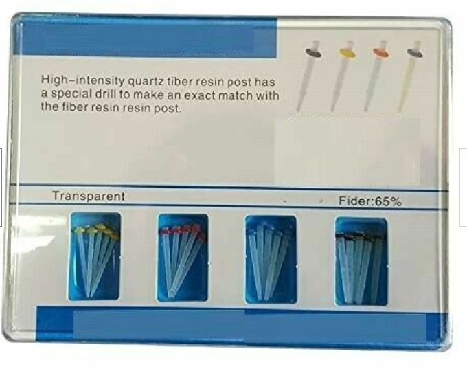Dental Fiber Post with RILL MDailyard Fiber Post +Drill Screw 20 POST 4 ...