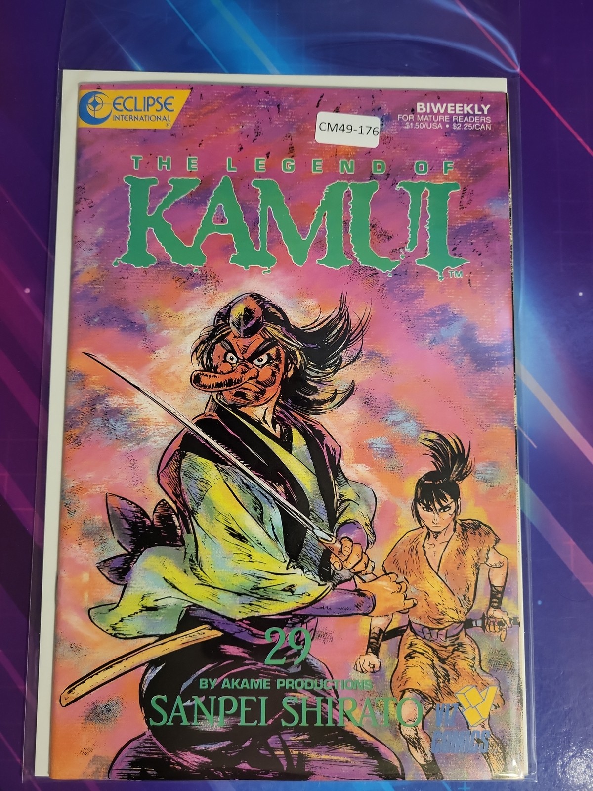 THE LEGEND OF KAMUI #29 HIGH GRADE ECLIPSE COMIC BOOK CM49-176 | eBay