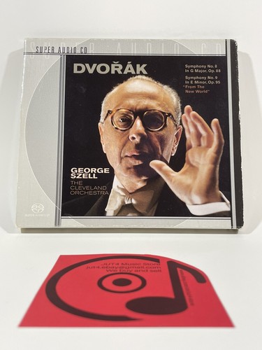 Dvorak Symphony 8 9 - Szell - Cleveland Orchestra Super Audio CD SACD DSD Stereo 696998941366 ...