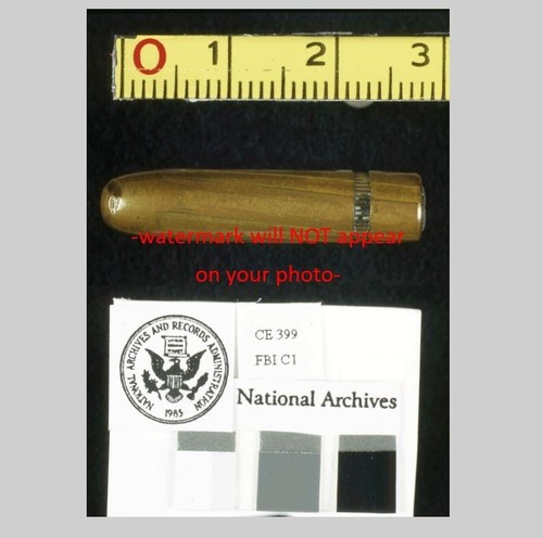 John F Kennedy Assassination PHOTO Single Magic Bullet Theory Evidence ...