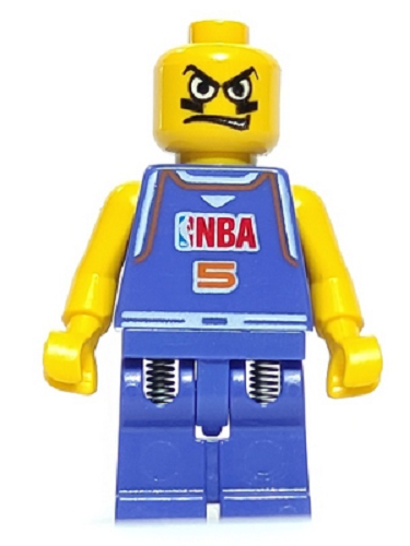 LEGO NBA PLAYER #5 MINIFIG from set 3432 3429 minifigure nba029 | eBay