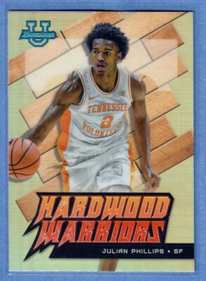 Julian Phillips Réfracteur 2022 Bowman U Bois Warriors Carte Rookie #HW ...