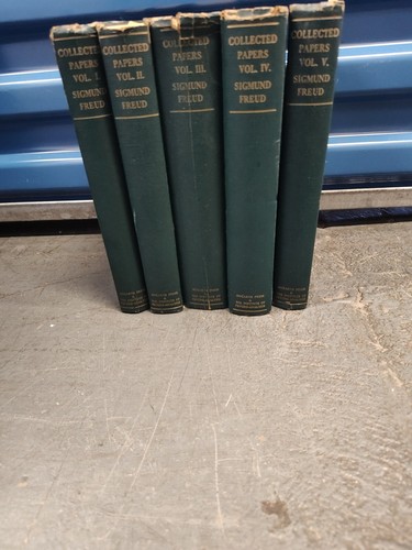 Joan Riviere 1953 Sigmund Freud Collected Papers 5 Volumes Hogarth ...