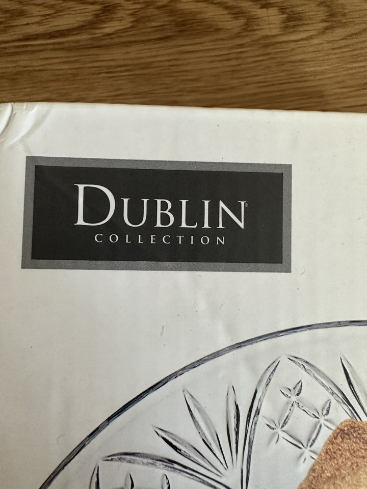 Godinger Appetizer Plates Dinnerware Set, 6inch - Dublin Collection Set ...