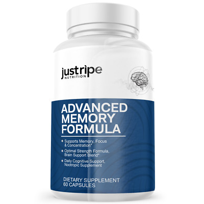 Advanced Memory Formula - Best Nootropic Brain Supplement - Memory ...